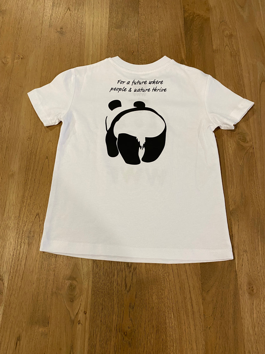 Panda Logo T-shirt with back – Panda Shop