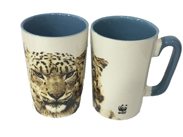 WWF Snow Leopard ceramic mug – Panda Shop
