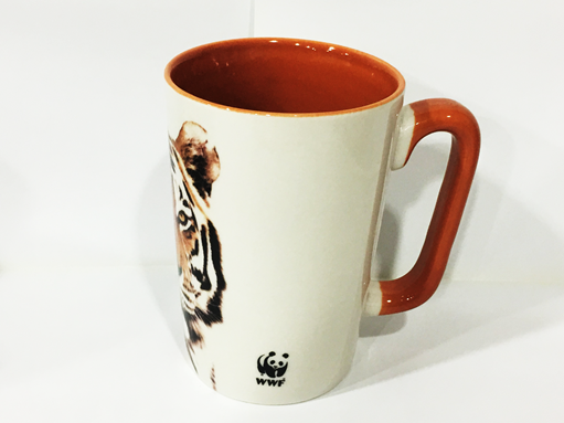 WWF Tiger ceramic mug – Panda Shop
